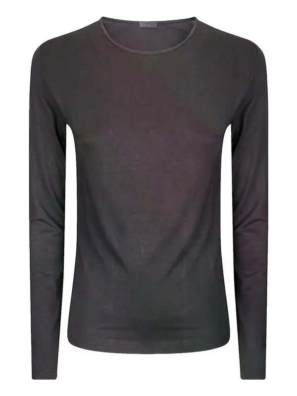 HIRA Long-sleeve T-shirt - Black