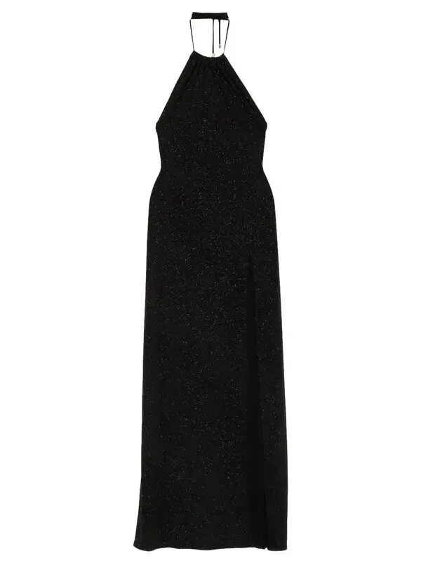 ROSERRY Halterneck Maxi Dress - Black