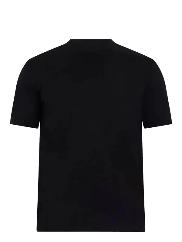 YES LONDON Short-sleeve Crew-neck T-shirt - Black