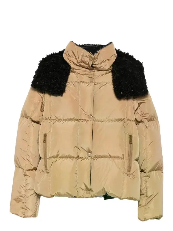 Moncler Castelnou Puffer Jacket - Neutrals