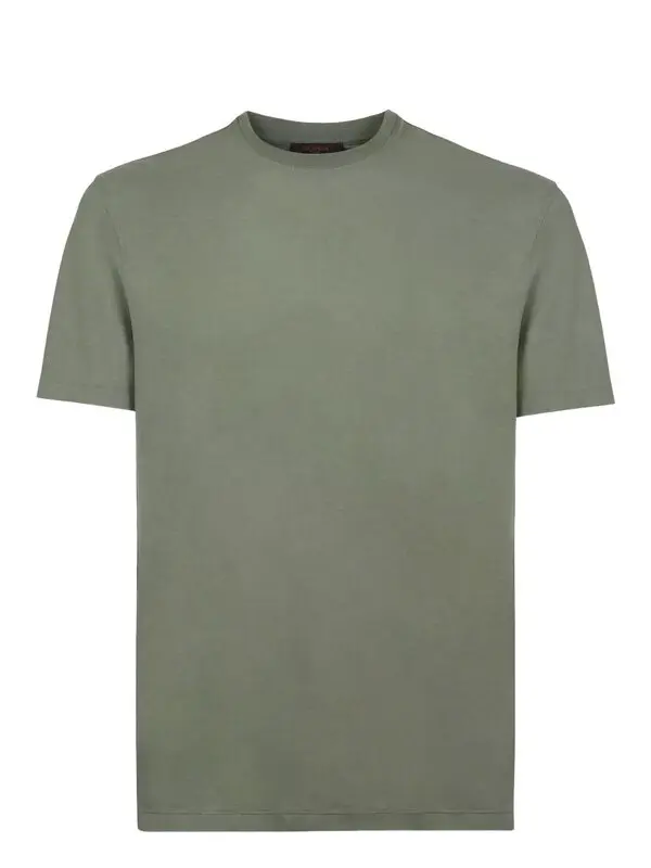 SLOWEAR Cotton-linen T-shirt - Green