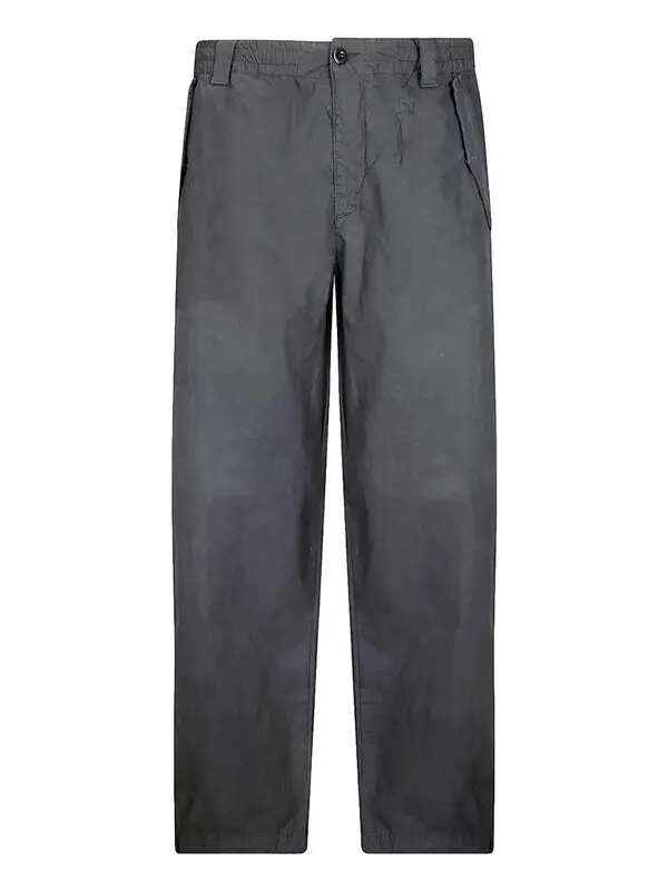 C.P. COMPANY Drawstring Flap-pocket Trousers - Grey