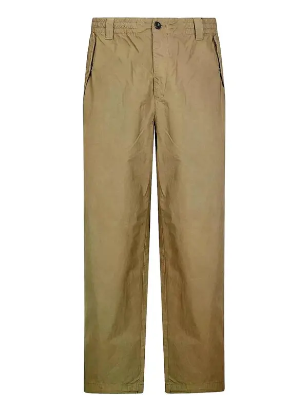 C.P. COMPANY Button-fastening Drawstring Trousers - Neutrals