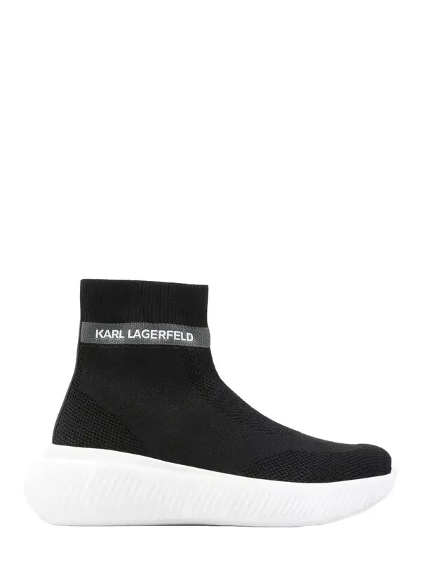 Karl Lagerfeld Kreeper Run Sneakers - Black