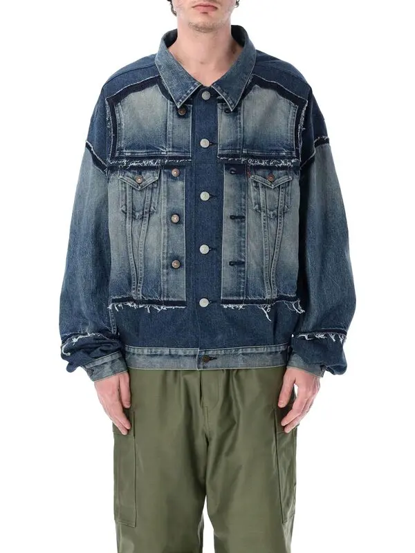 Junya Watanabe Cotton Denim Jacket - Blue