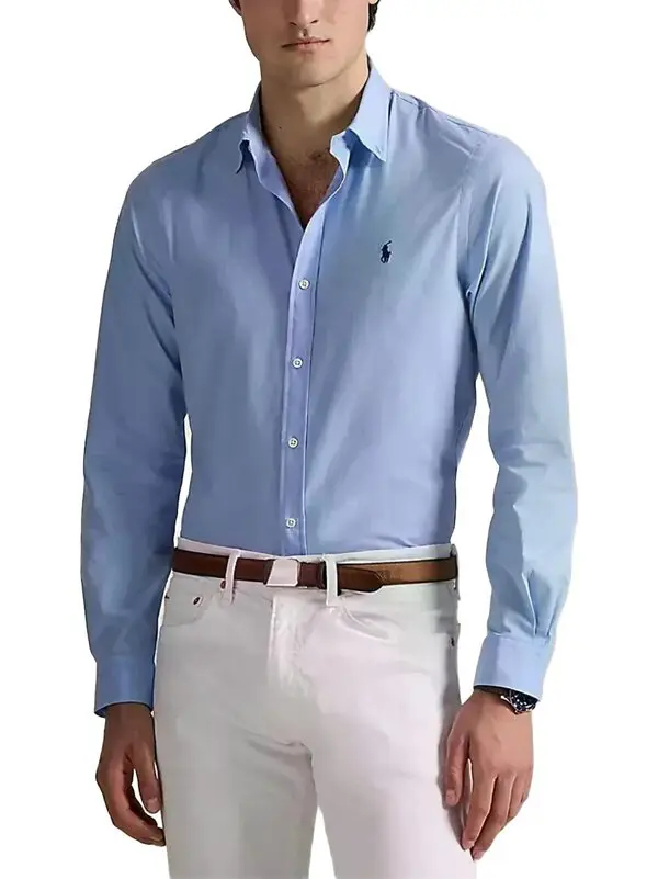 Polo Ralph Lauren Long-sleeve Oxford Shirt - Blue