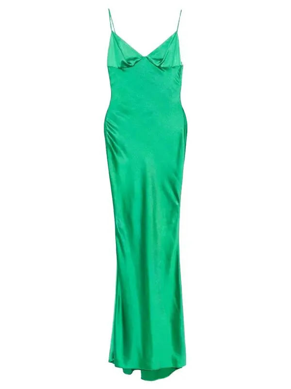 ROSERRY Sleeveless Maxi Dress - Green