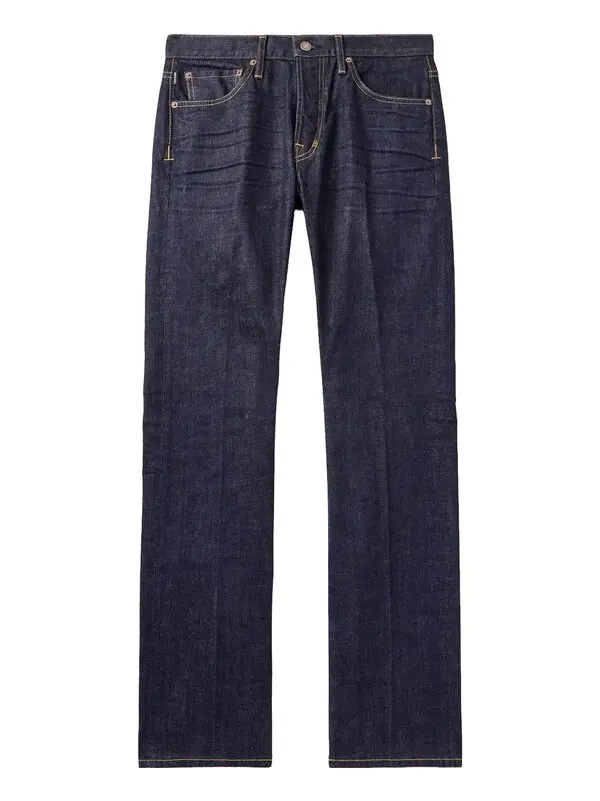 TOM FORD Slim-fit Selvedge Denim Jeans - Blue