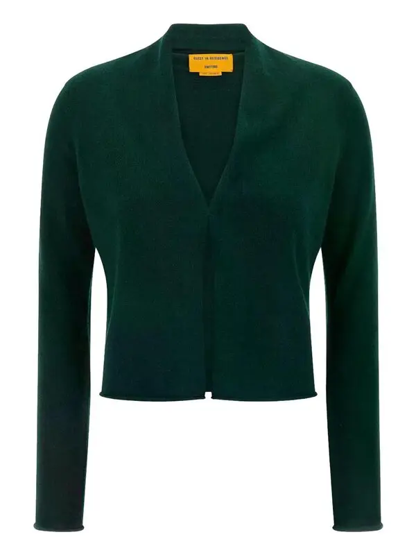 Guest In Residence Stealth Cashmere Cardigan - Green