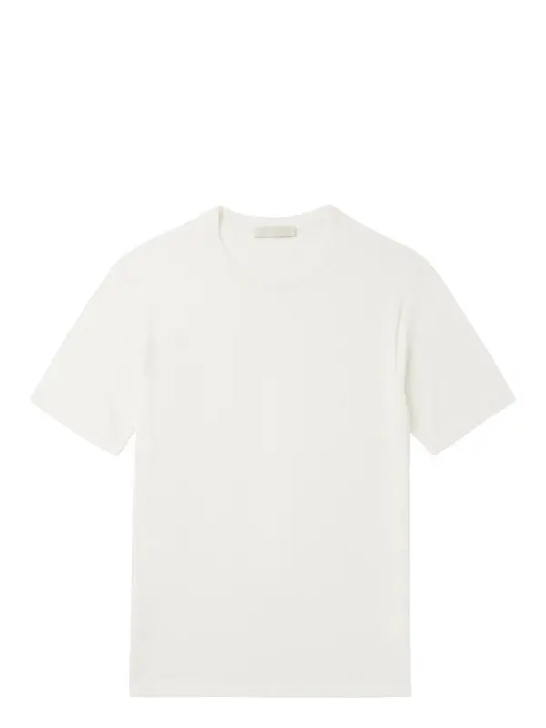 SAMAN AMEL Wool T-shirt - White