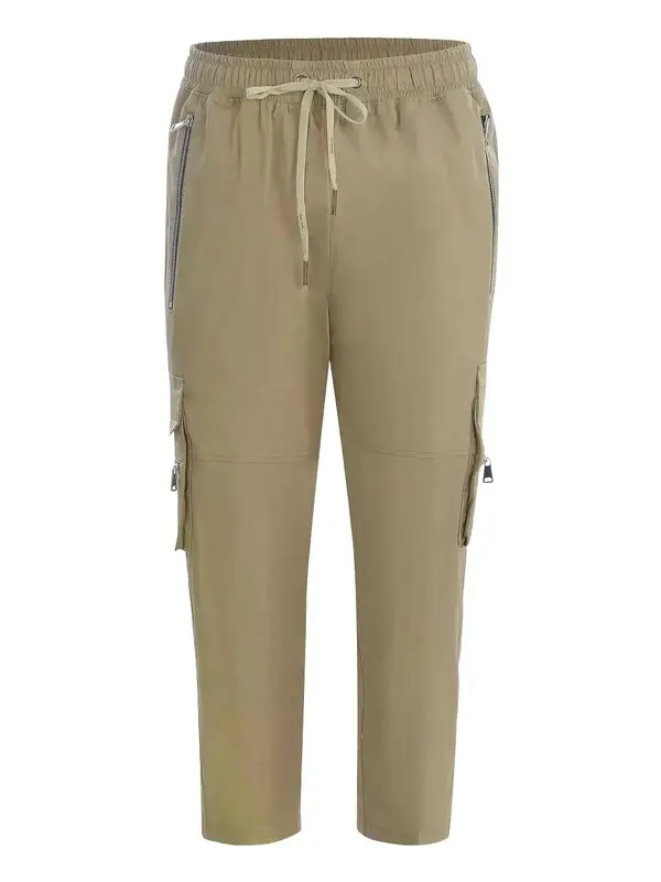 YES LONDON Zip-pocket Cargo Pants - Neutrals