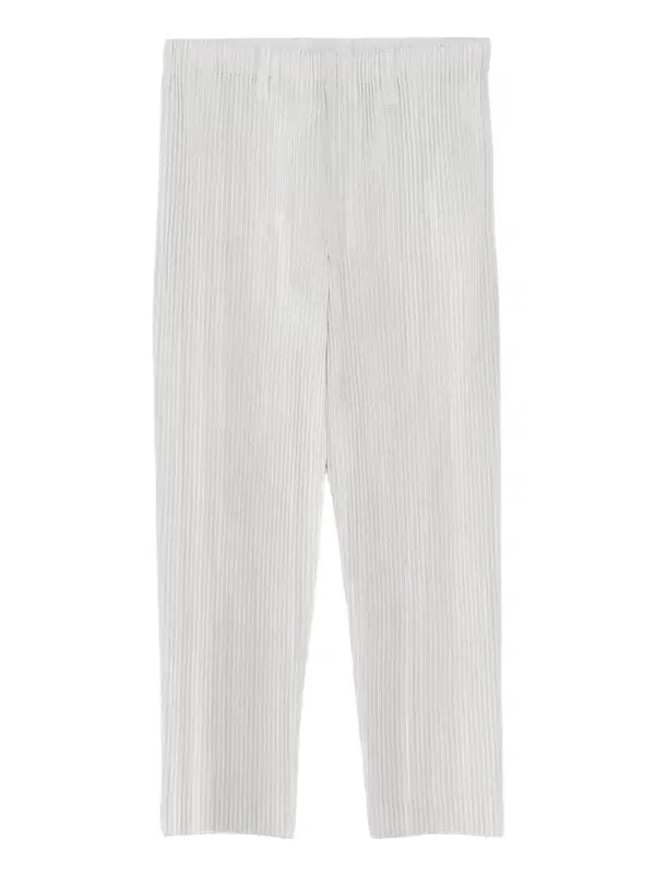 Issey Miyake Plissé Elasticated Trousers - Grey