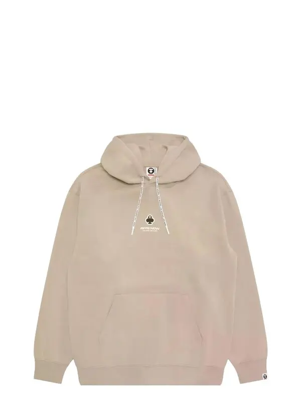 AAPE BY *A BATHING APE® Sleeve Logo-detail Hoodie - Neutrals