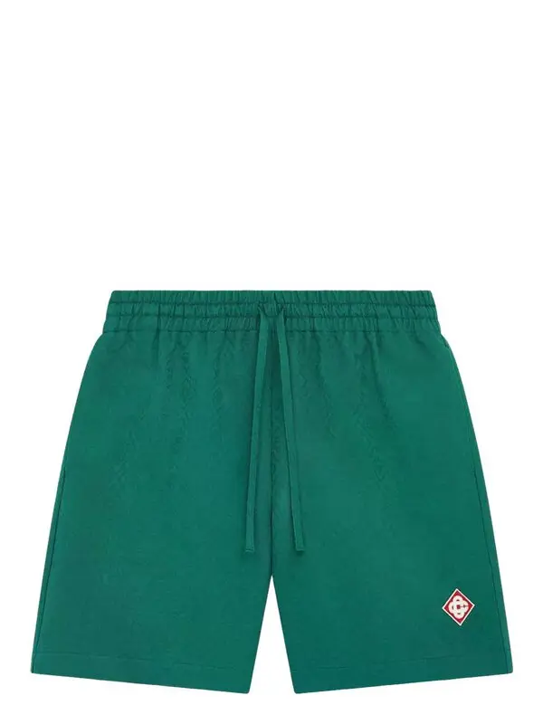 Casablanca Monogram Jacquard Shorts - Green