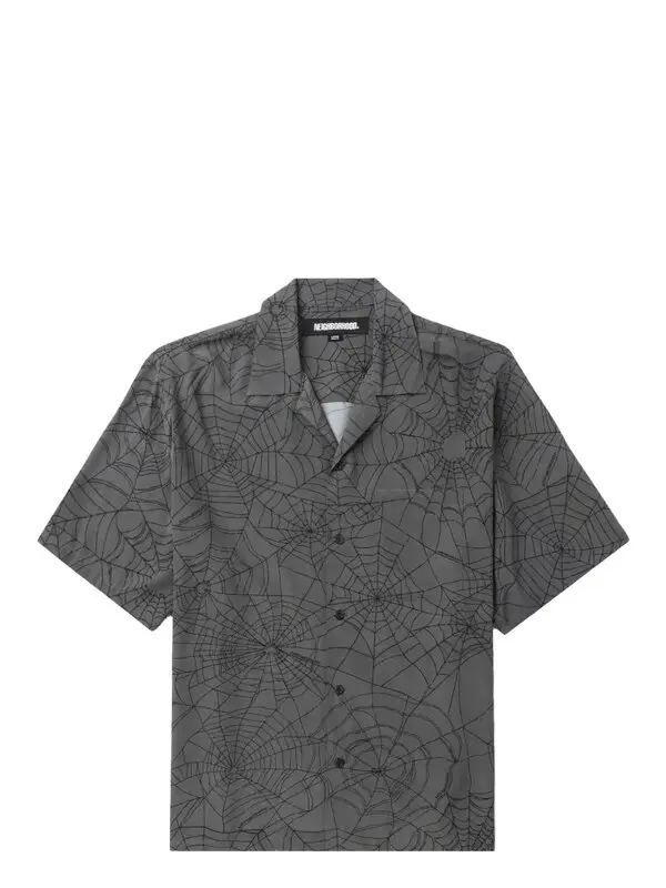 NEIGHBORHOOD Spiderweb Shirt - Grey
