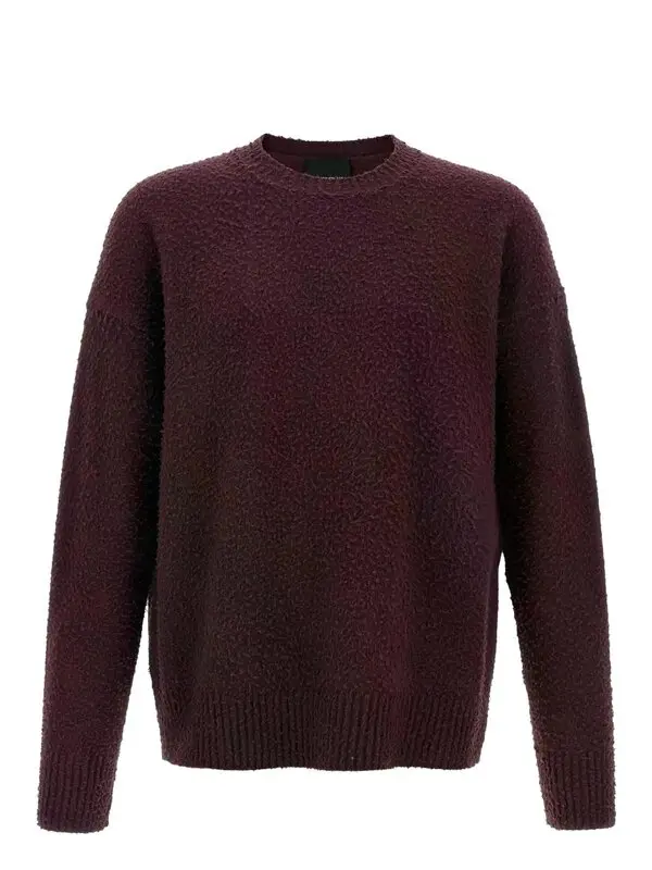 ROBERTO COLLINA Crew-neck Casentino Sweater - Red
