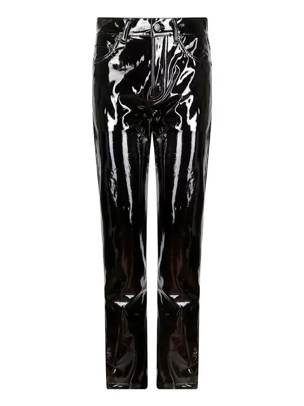 Fiorucci Vinyl Trousers - Black