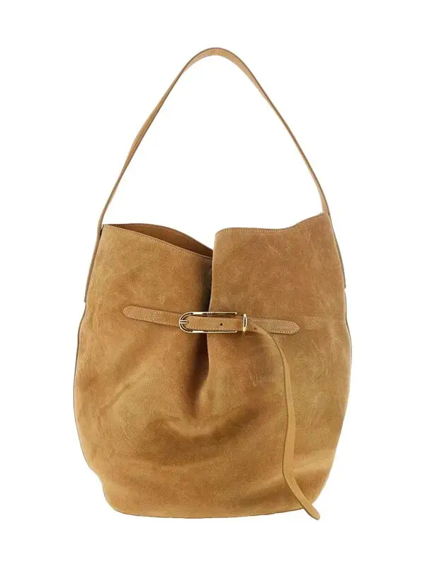 LIFFNER Little Large Belted Bucket Bag - Neutrals
