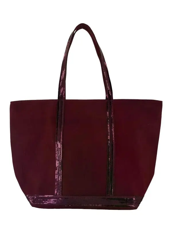 Vanessa Bruno Sequin-trimmed Tote Bag - Red