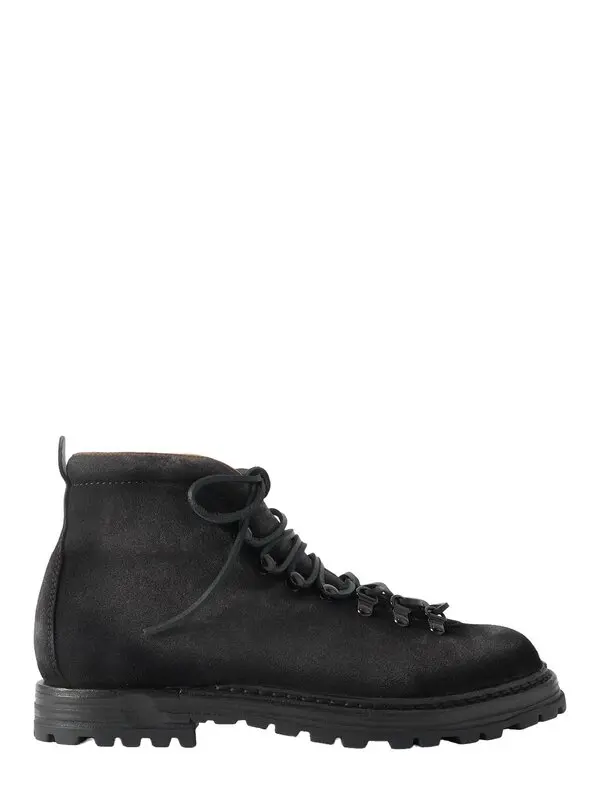 Officine Creative Artik 001 Suede Boots - Gray