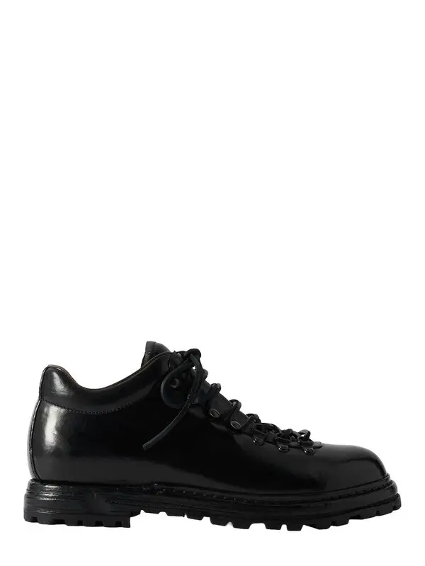 Officine Creative Artik 004 Leather Boots - Black