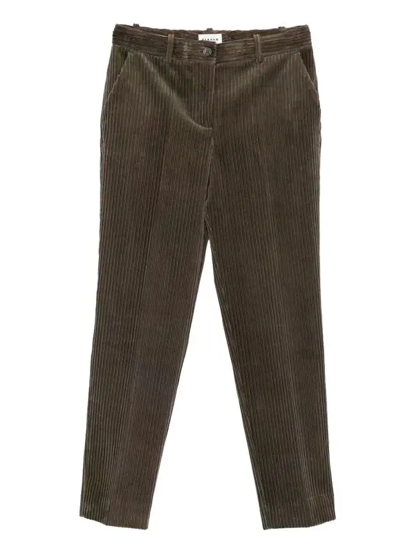 P.a.r.o.s.h Ribbed Corduroy Trousers - Green
