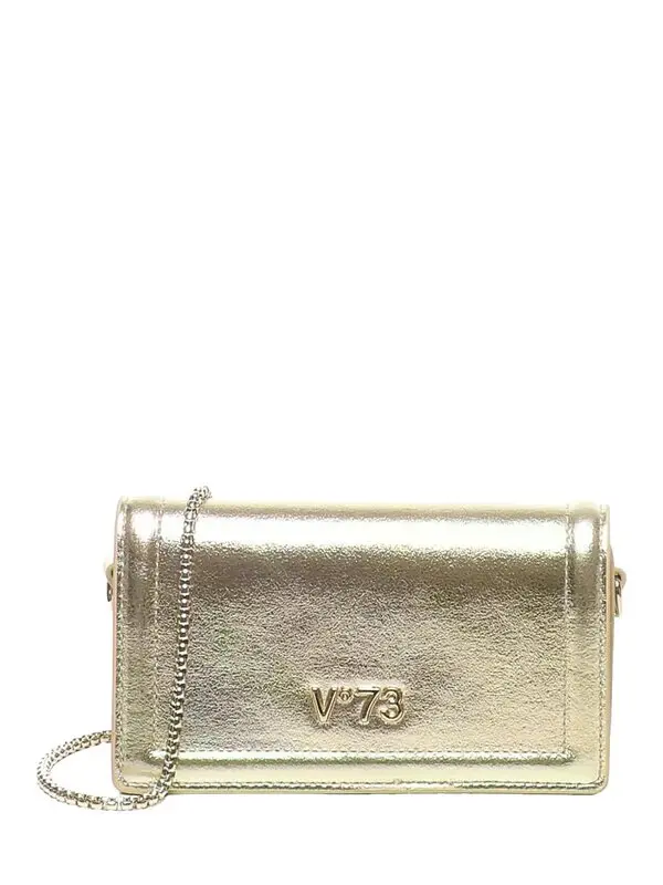 V°73 Metallic-effect Chain Shoulder Bag - Neutrals