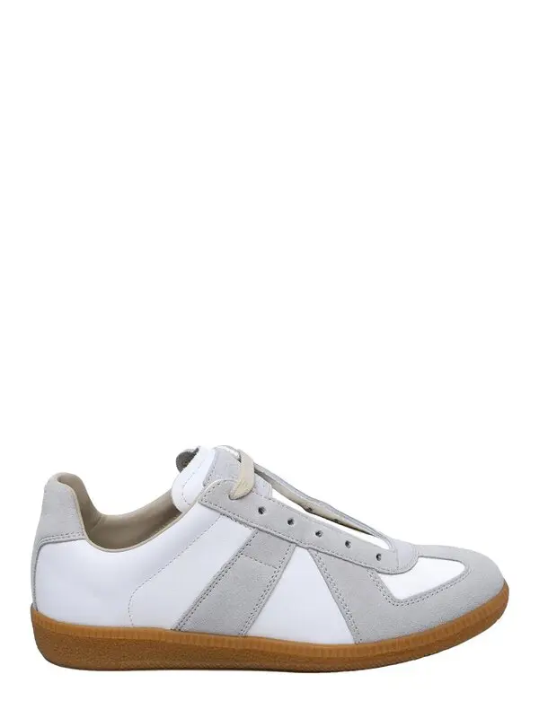MAISON MARGIELA Leather Replica Sneakers - White