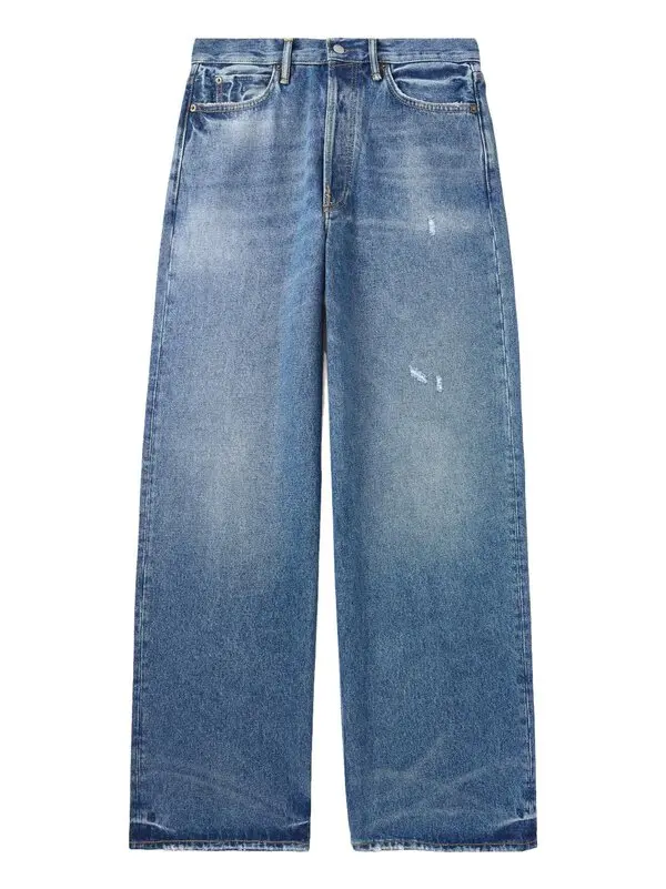Acne Studios 1981 Wide-leg Organic Jeans - Blue