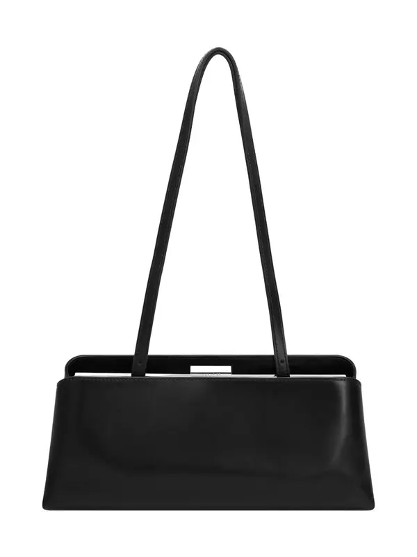 VERAFIED Leather Handbag - Black