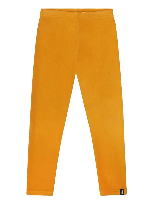 DEUX PAR DEUX Super Soft Ribbed Leggings - Golden Yellow