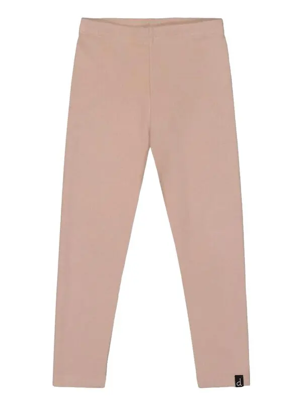 DEUX PAR DEUX Super Soft Ribbed Leggings - Light Caramel