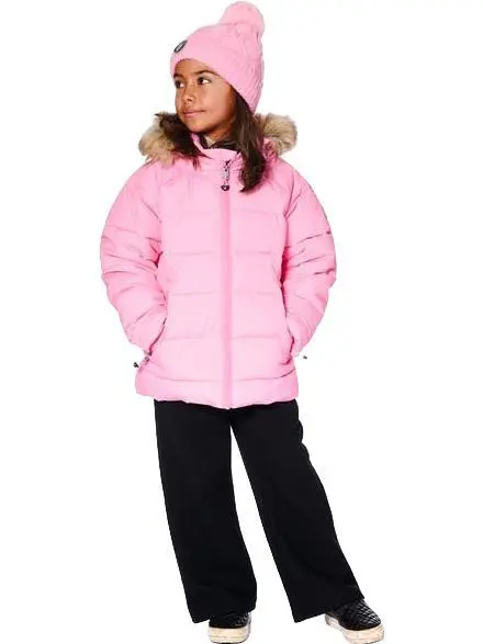 DEUX PAR DEUX Puffy Winter Jacket - Pink