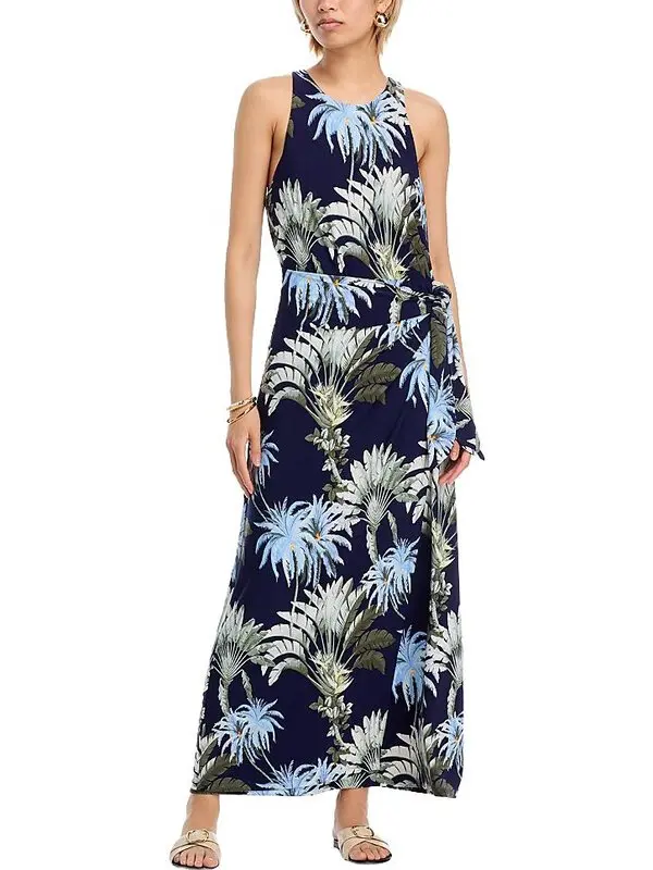 Tommy Bahama Jasmina Palisade Palms Maxi Dress - Coastline