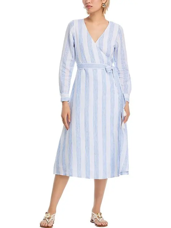 Tommy Bahama Bayside Isle Wrap Dress - Palace Blue