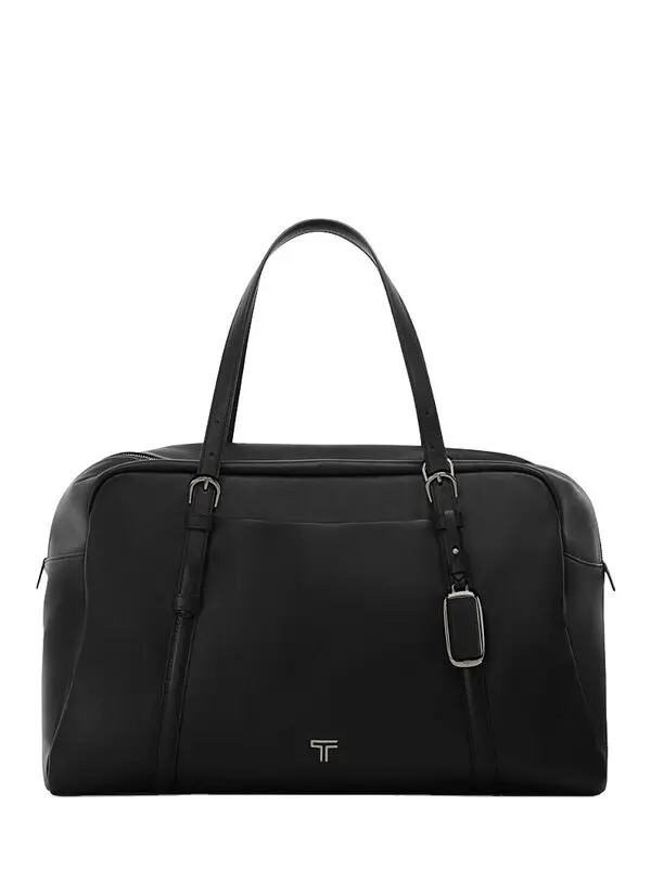 Tumi Oaklynn Leather Weekender Bag - Black/light Gold