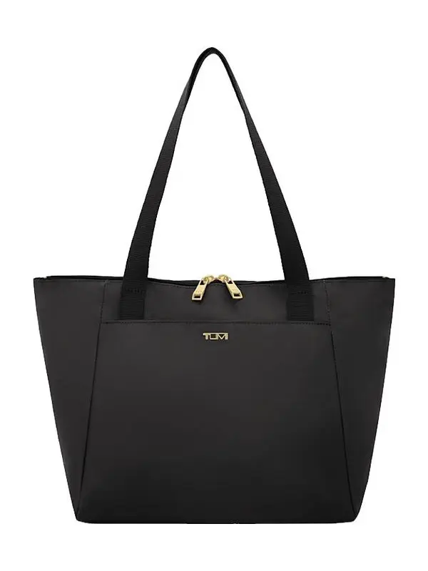 Tumi Small Packable Tote Bag - Black/gold