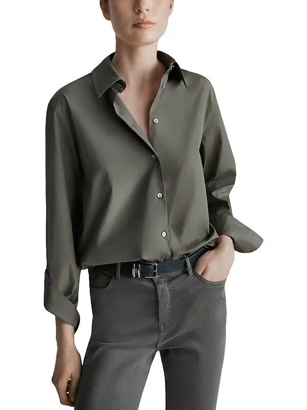 Marella Frizzo Blouse - Olive