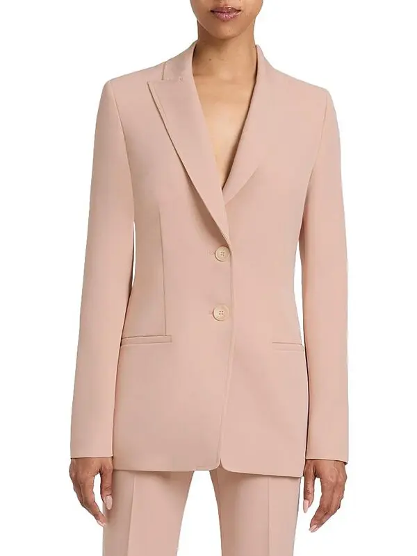 Santorelli Juno Double Button Jacket - Peach Whip