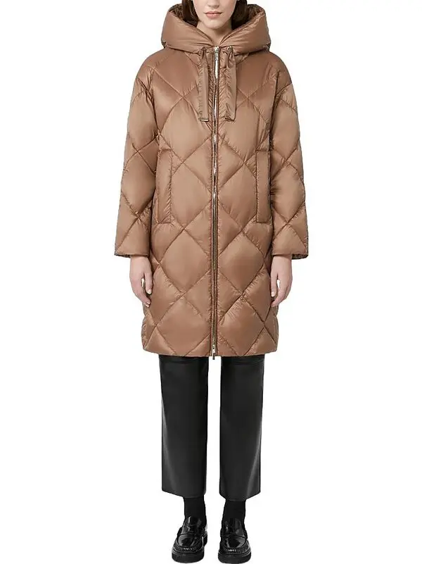 Max Mara Trefe Long Coat - Brown