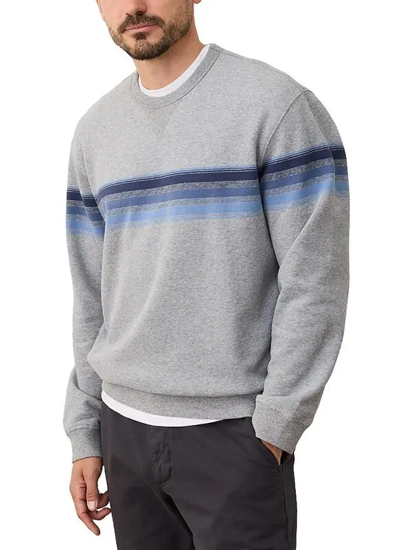Marine Layer Relaxed Crewneck Sweatshirt - Heather Gray