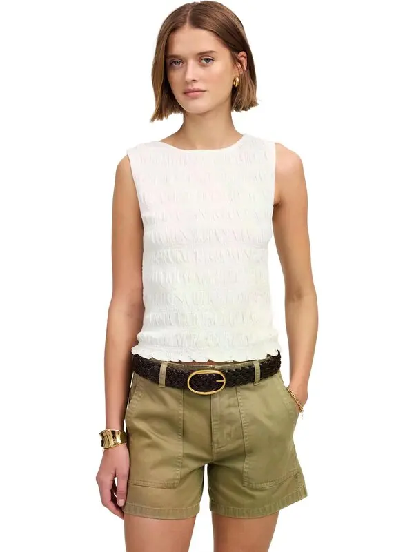 Madewell The Brynn Utility Short - Faded Fatigue