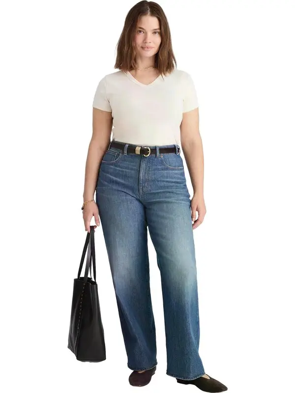 Madewell The Perfect Vintage Wide-leg Jean - Harvey Wash