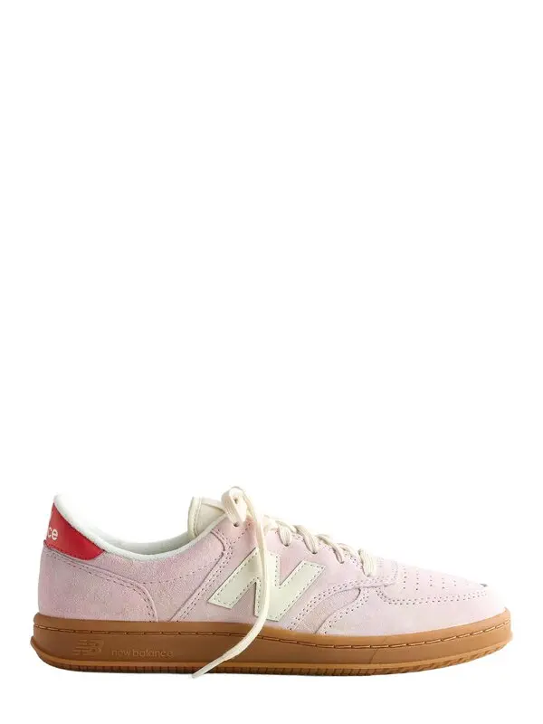 Madewell New Balance® T500 Sneakers - Rose Sugar Blast Red Angora