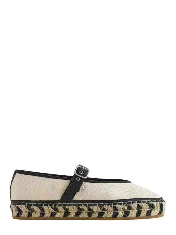 Madewell Remy Mary Jane Espadrilles - Natural Multi