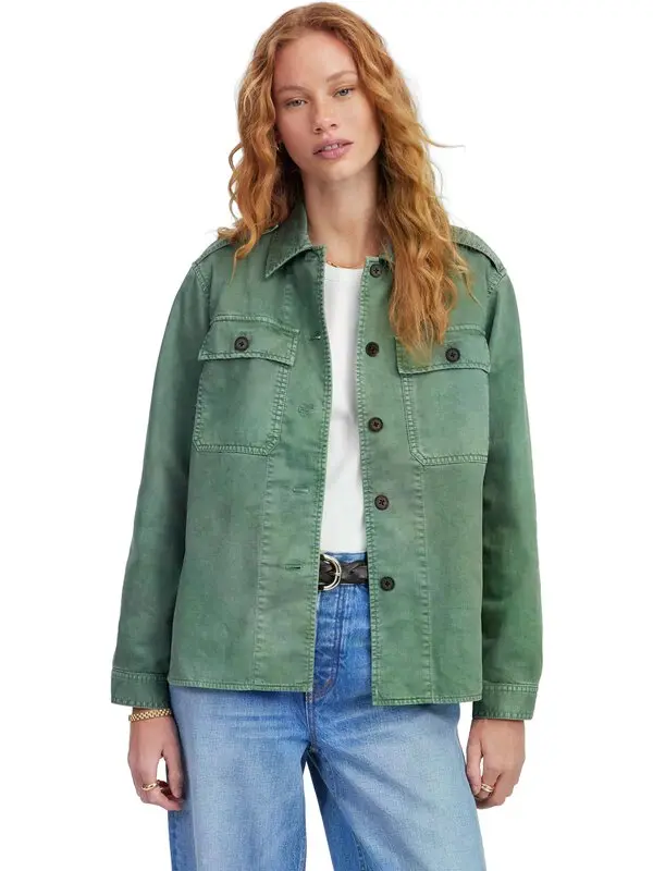 Madewell Easy Utility Shirt-jacket - Green
