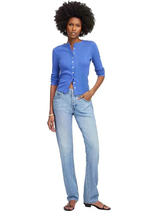 Madewell The Dean Easy Straight Jean - Northridge Wash
