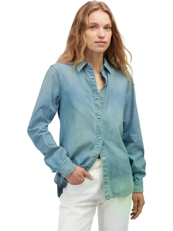 Madewell Denim Classic Button-up Shirt - Altoona Wash
