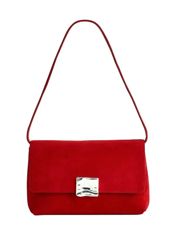 Madewell X Agmes Lennox Shoulder Bag - Tomato