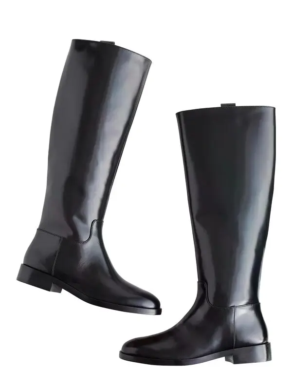 Madewell The Adalai Knee-high Boots - True Black